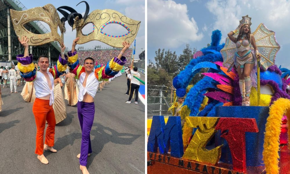 Así brilló el Carnaval de Mazatlán en el GP de México - Punto MX