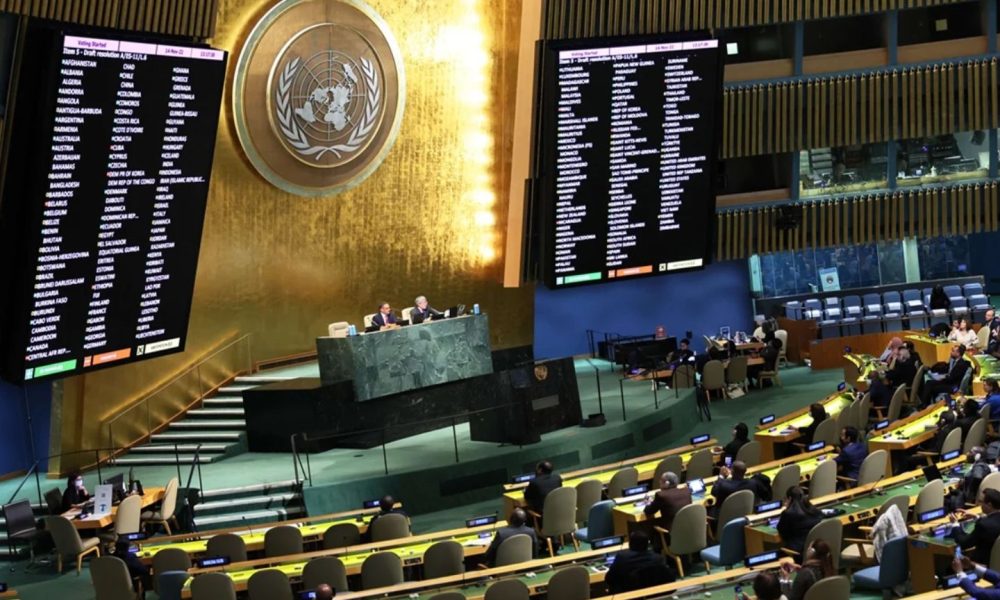 Asamblea de la ONU hace responsable a Rusia por invadir Ucrania - Punto MX