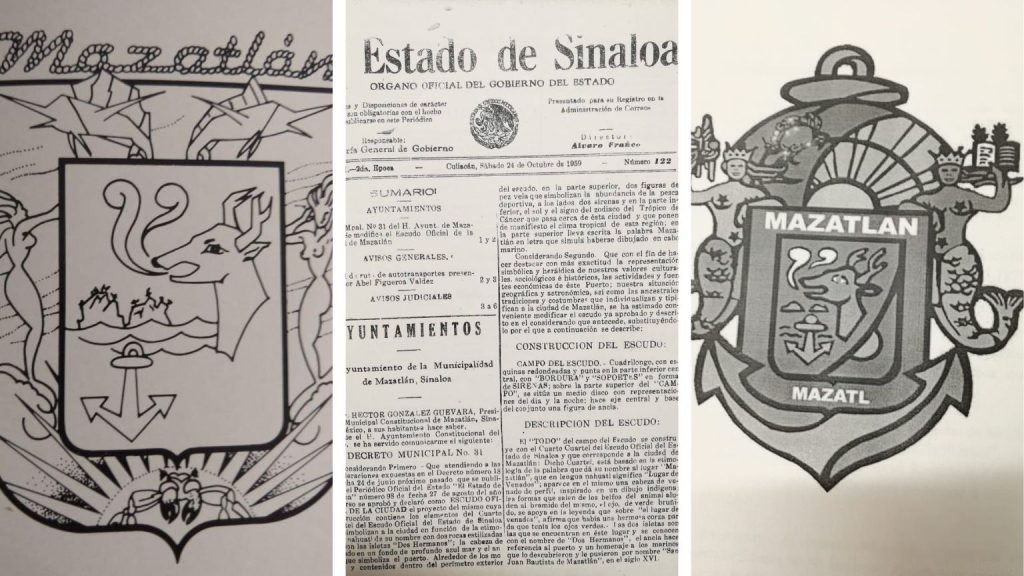 Dos escudos en un año. Así está representado Mazatlán desde 1959 - Punto MX