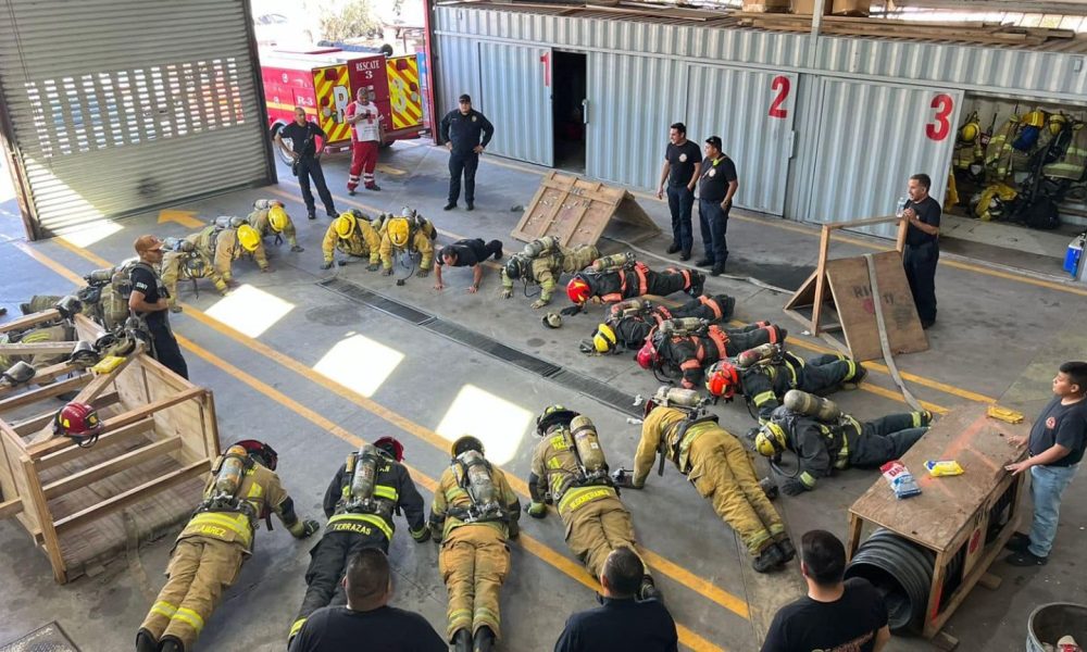 Los quieren al 100... Bomberos voluntarios en constante capacitación ...