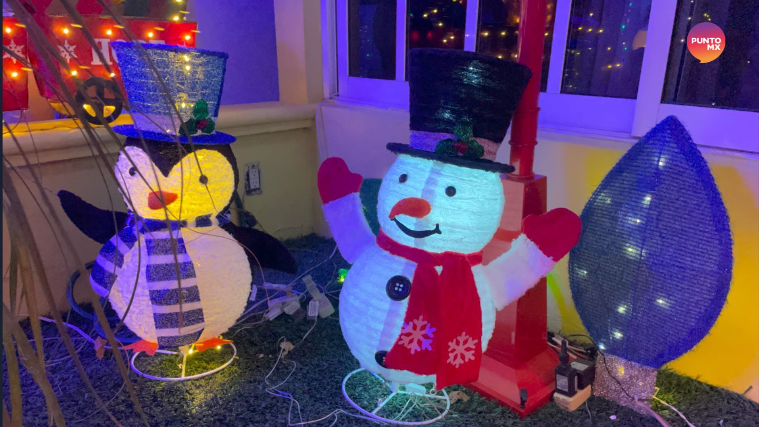 Conoce la casa de Mazatlán que ilumina la Navidad con miles de foquitos ...