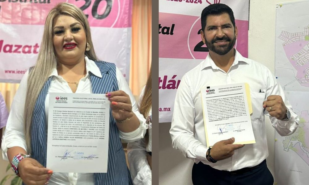 Karla Ulloa y Juan Carlos Patrón, diputados locales electos por los ...