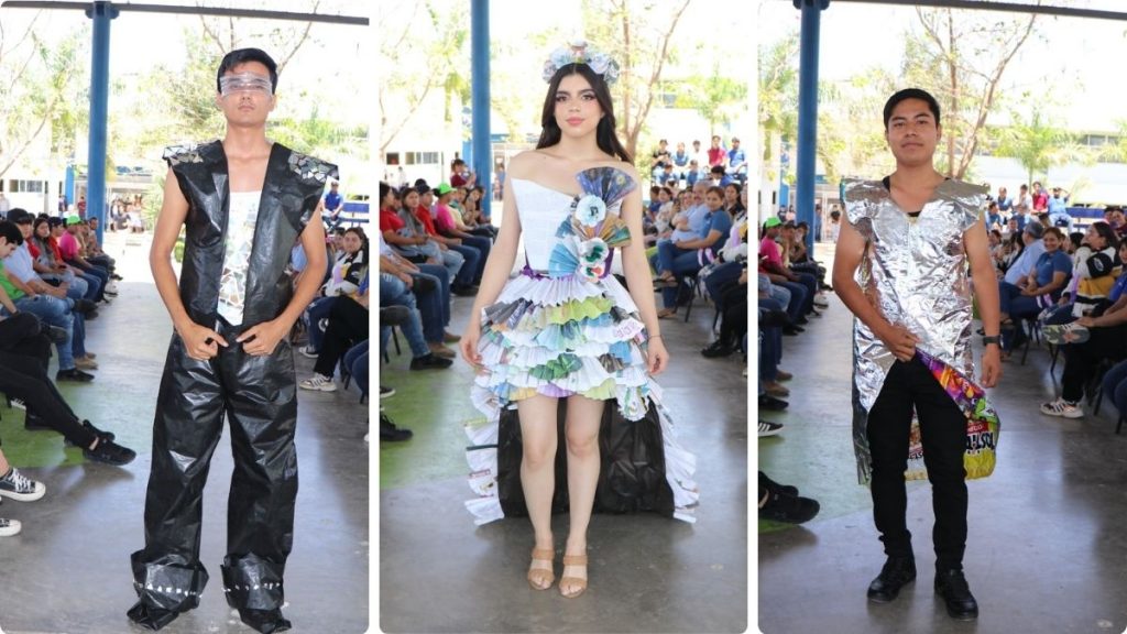 Viste en la UPMYS a la moda... reciclada - Punto MX