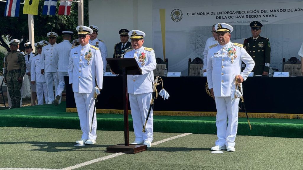 Nuevo mando en la Octava Región Naval de Mazatlán - Punto MX