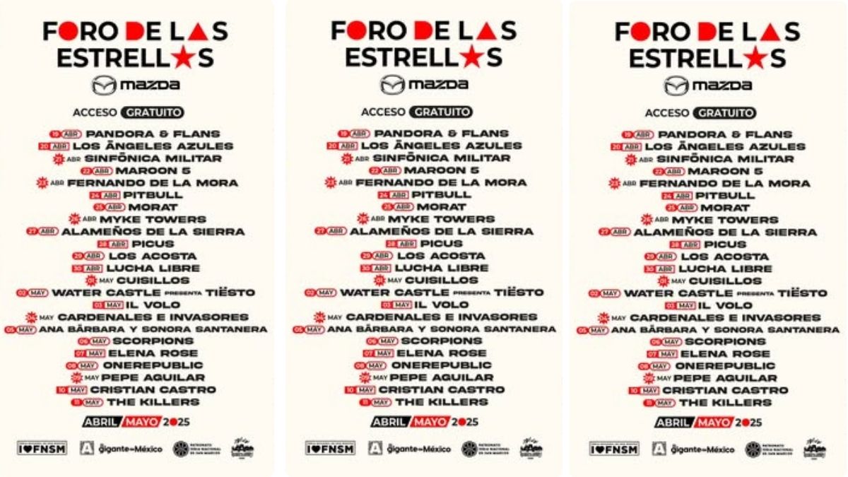 The Killers, Maroon 5, Scorpions... en la Feria Nacional de San Marcos ...