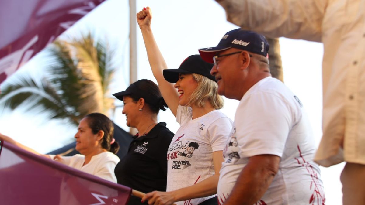 ¡Mil competidores en la primera Run IMDEM Powerade en Mazatlán! - Punto MX