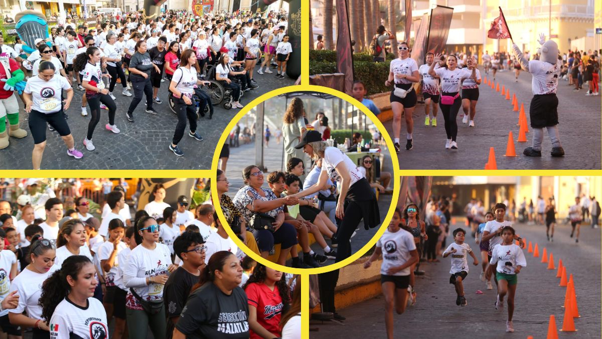 ¡Mil competidores en la primera Run IMDEM Powerade en Mazatlán! - Punto MX