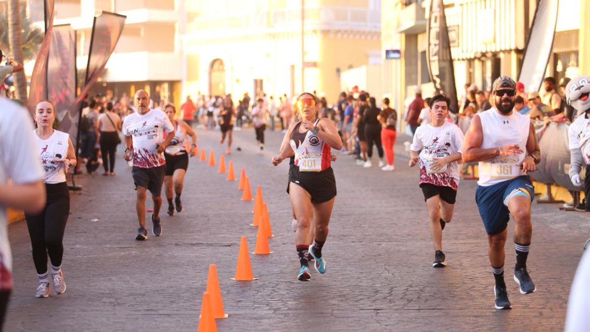 ¡Mil competidores en la primera Run IMDEM Powerade en Mazatlán! - Punto MX