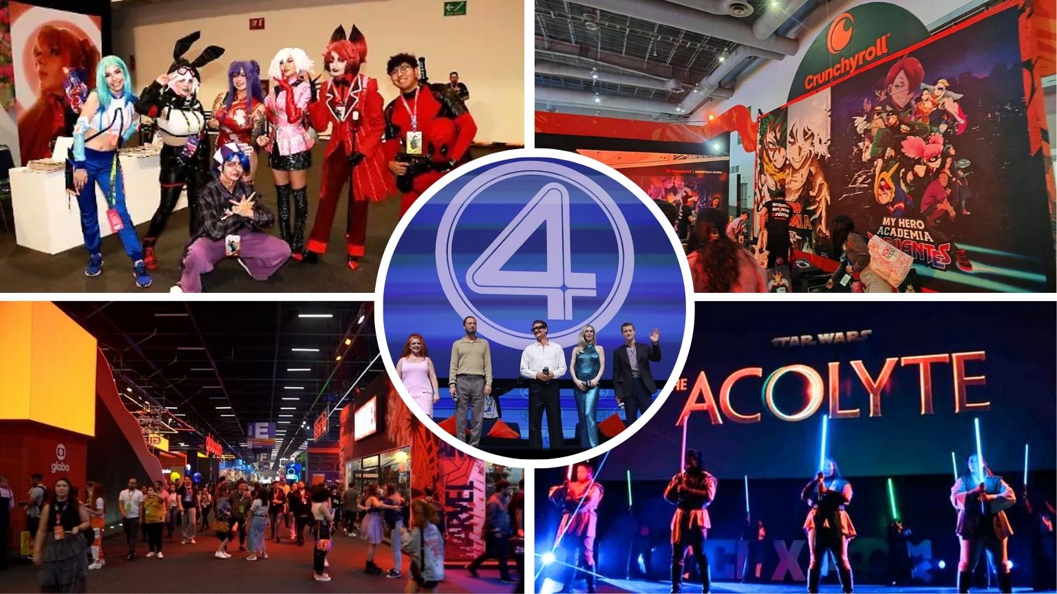 Desfile de celebridades en CCXP México 2025 conquista a los fans - Punto MX