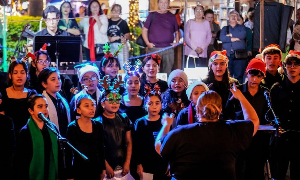 Coro Infantil de Cultura inunda la Plazuela Machado con villancicos ...