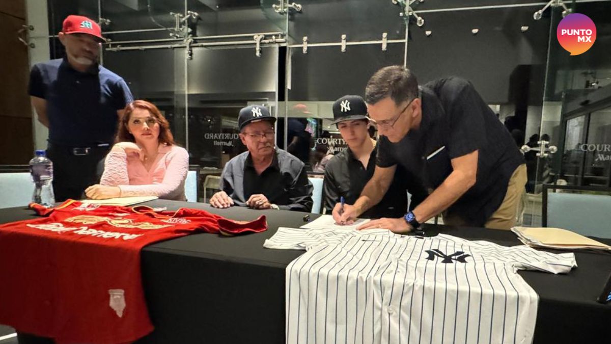 De Mazatlán al Bronx: José Cruz Sánchez firma con Yankees - Punto MX